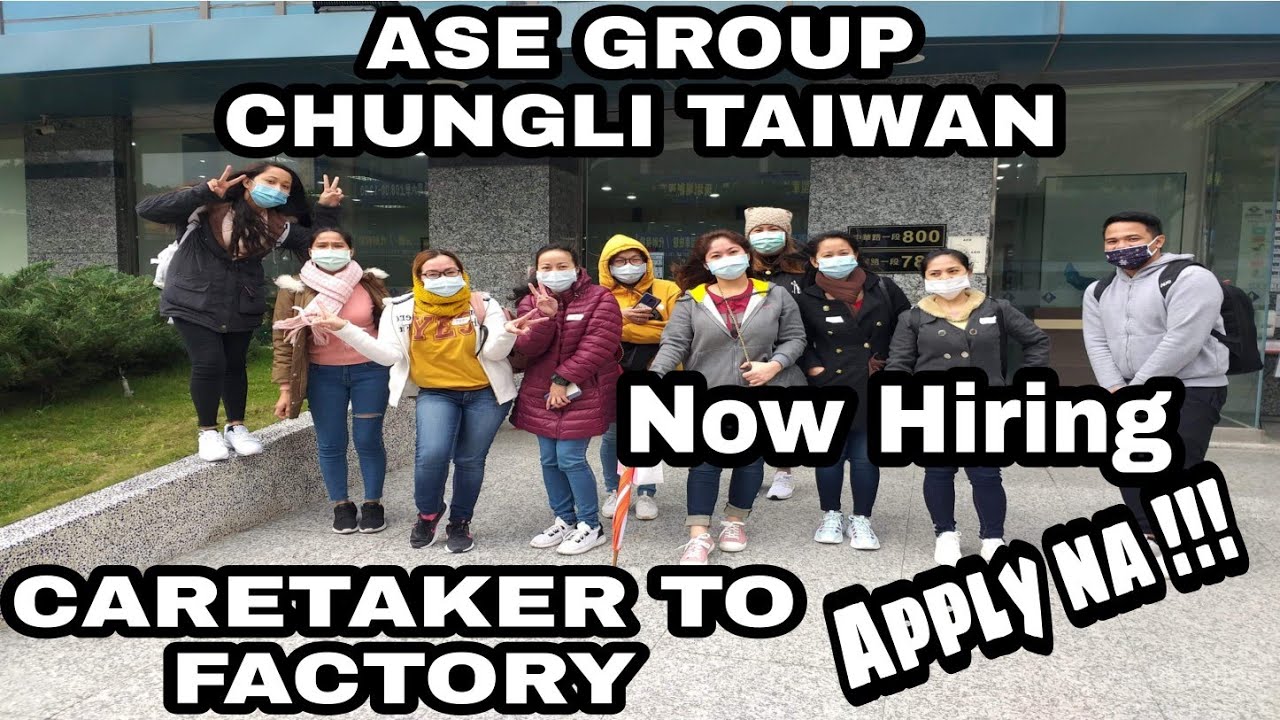 ASE GROUP || ACTUAL INTERVIEW + ACTUAL TRAINING || ASE CHUNGLI TAIWAN ...