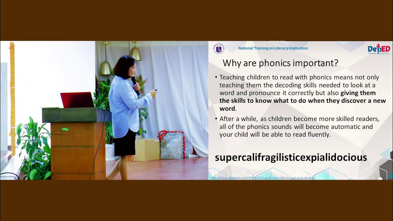 Session 4 Video Teaching Phonics and Word Recognition for Successful ...