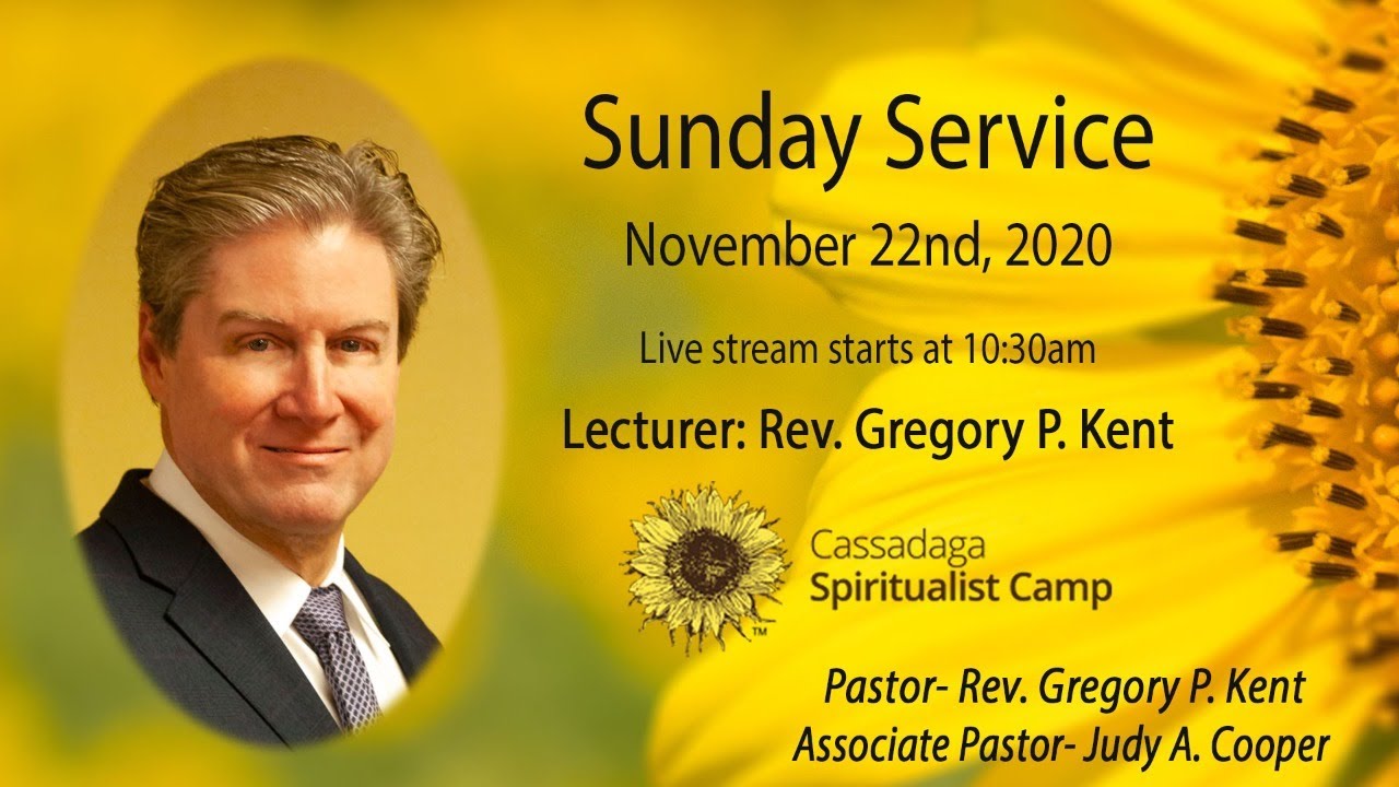 Sunday Service- Rev. Gregory P. Kent, Fl- November 22, 2020 - YouTube