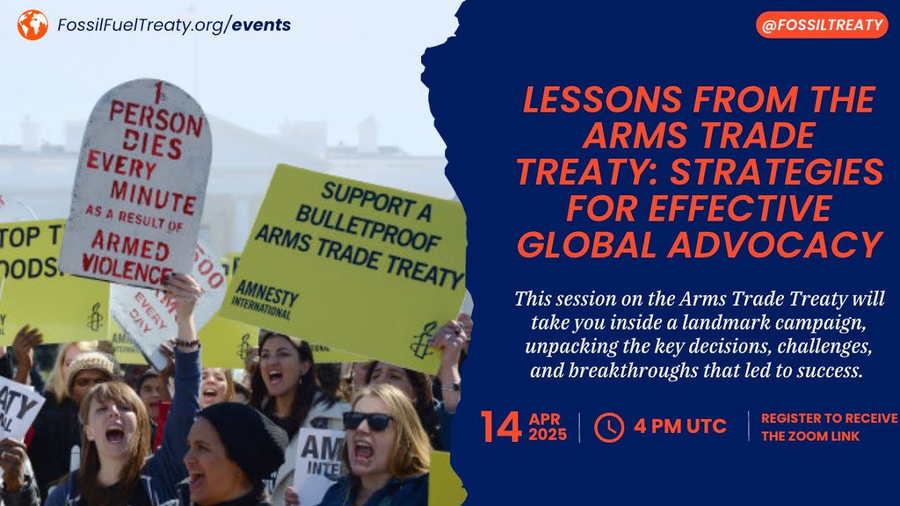 Lessons from the Arms Trade Treaty: Strategies for Effective Global ...