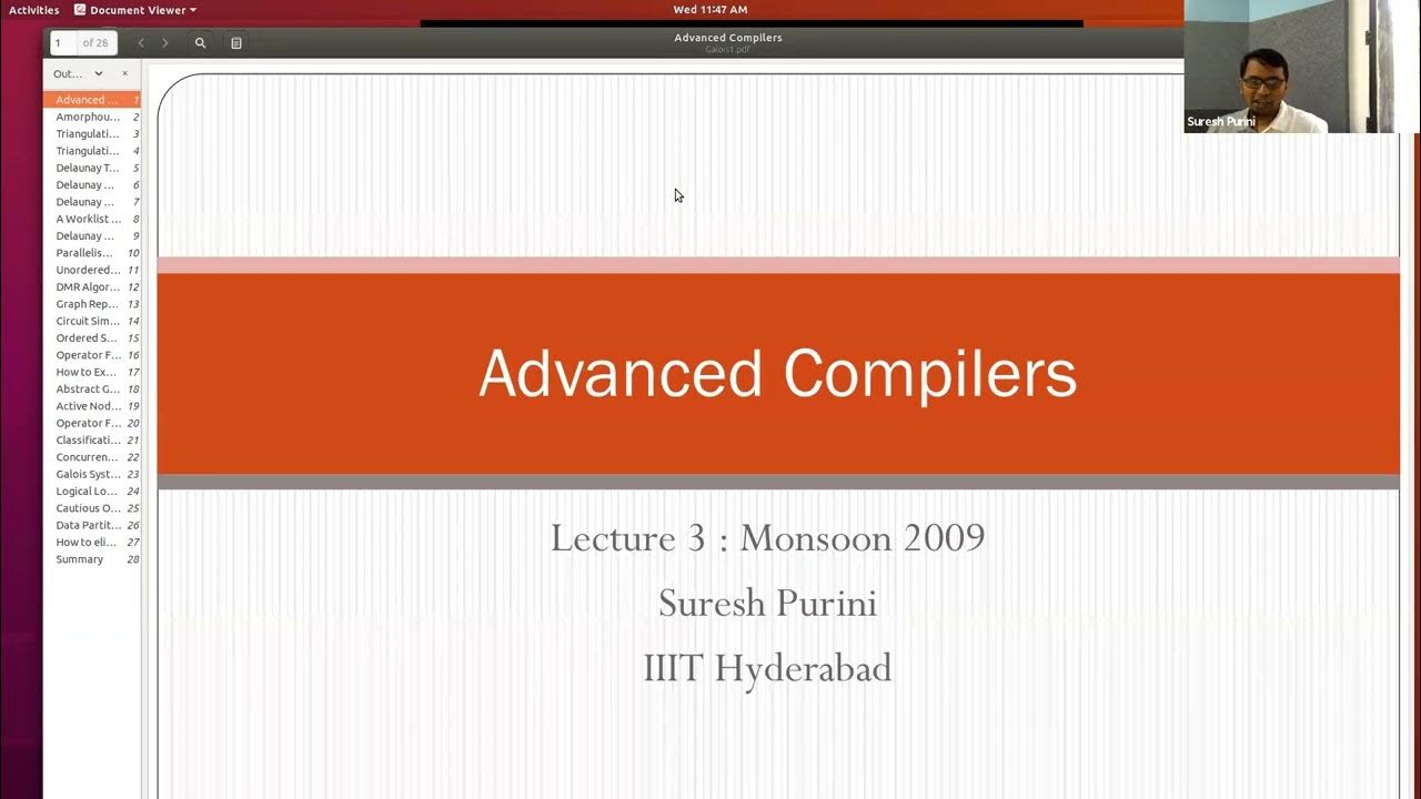 Auto Tuners, Cache Oblivious Algorithms, Amorphous Data Parallelism - YouTube