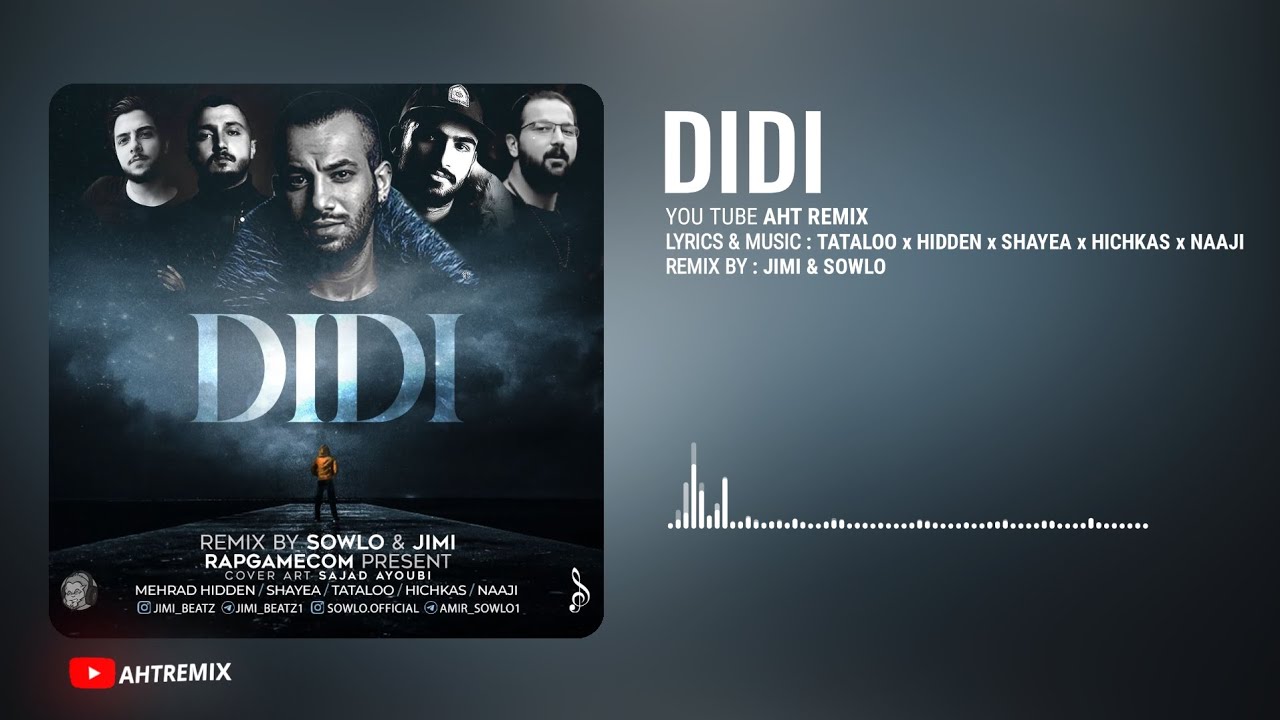 ریمیکس جدید و زیبا به نام دیدی | New Remix Didi, Tataloo x Hidden x ...