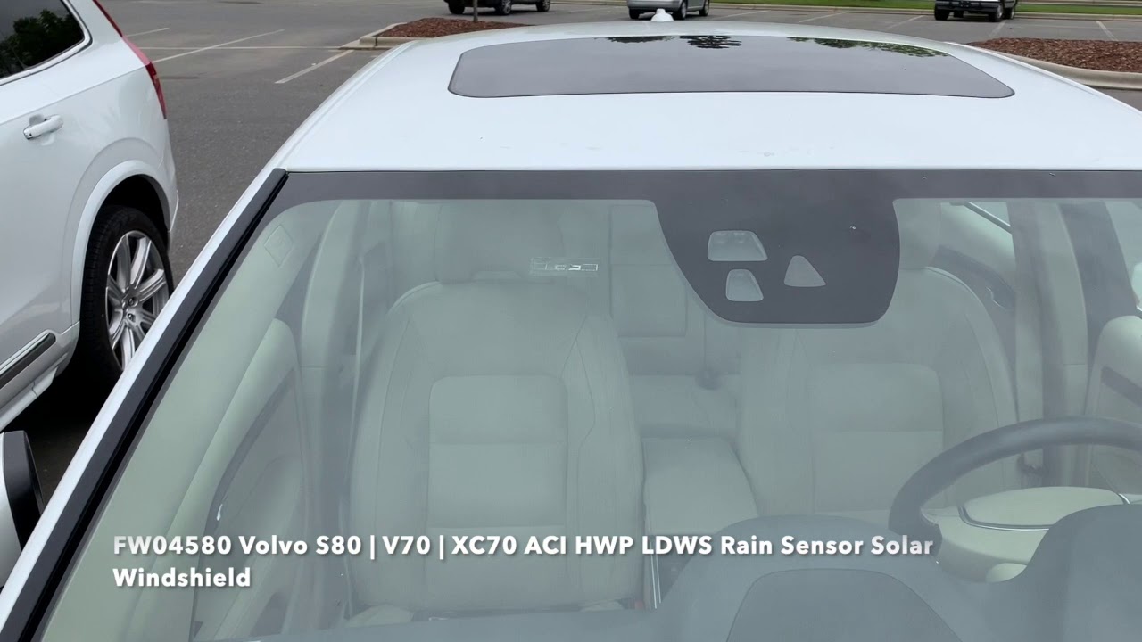 FW04580 Volvo S80 | V70 | XC70 ACI HWP LDWS Rain Sensor Solar ...
