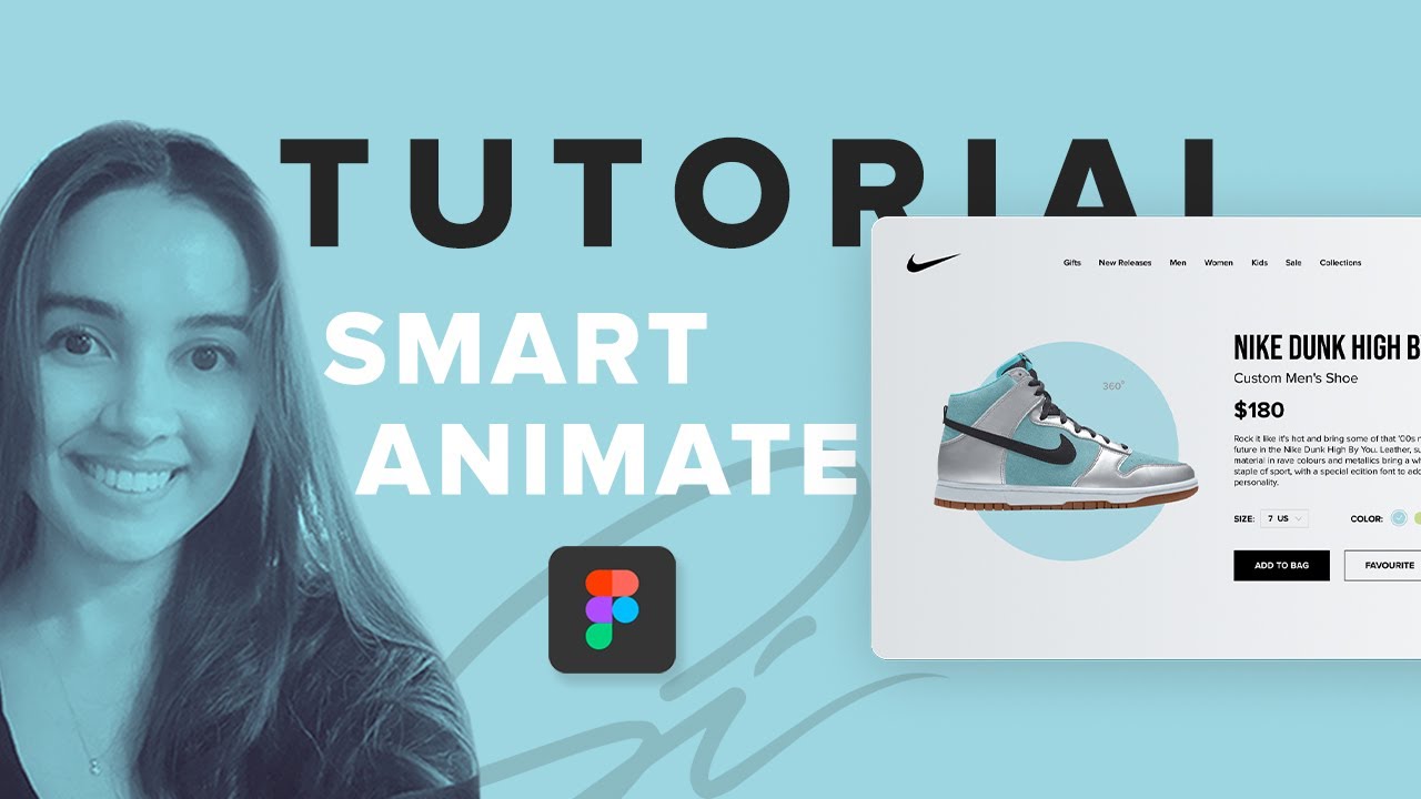 Figma Tutorial: Smart Animate - Create Animated UI Design (2022) - YouTube