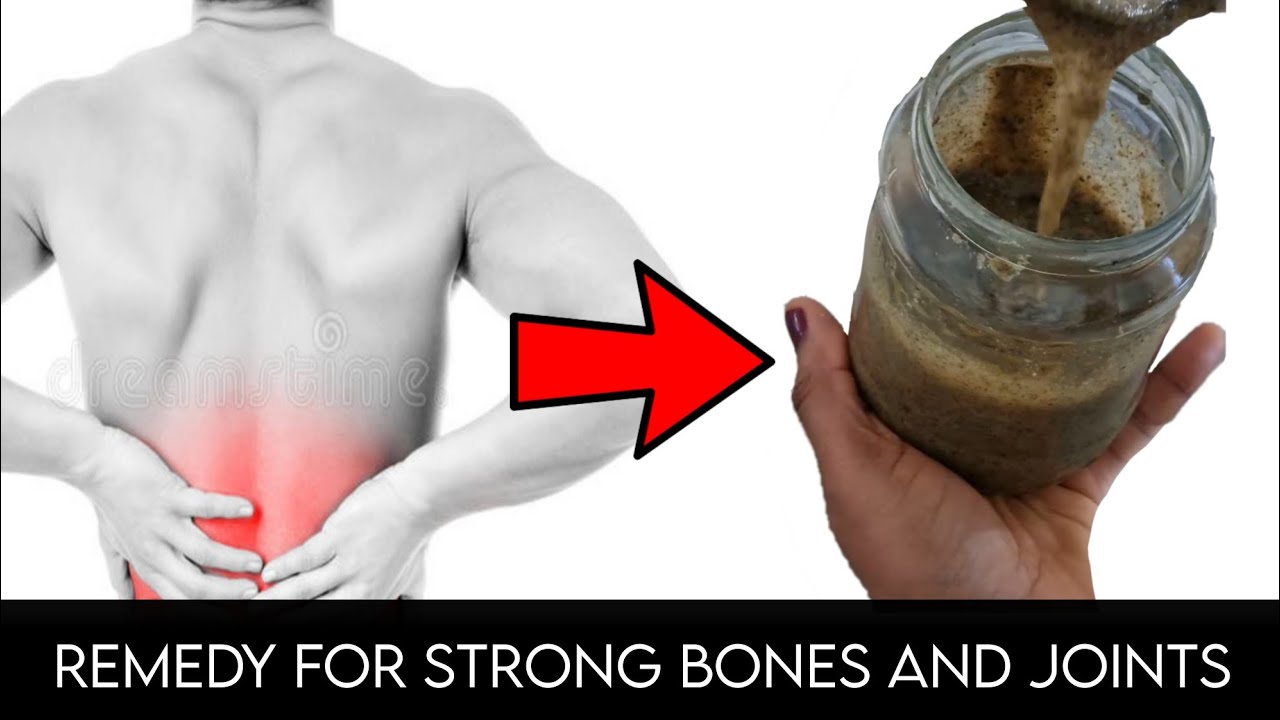 A Great Remedy For STRONG BONES and JOINTS! Just one teaspoon a day ...
