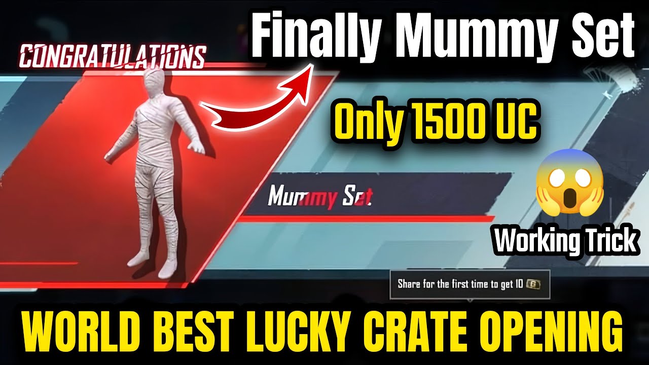 1500 ইউসি তে Mummy Set 😱 | Got Mummy Set | Mummy Set Crate Opening ...