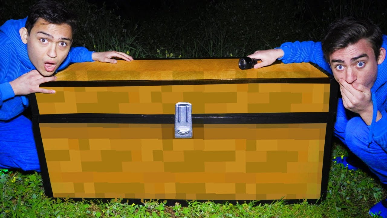 Minecraft Chest Real Life