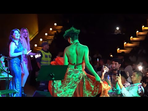 رقص نجیب با غزال در کنسرت سویدن🏳️‍🌈🇦🇫😱najib faizi dance \ghazal enyat ...