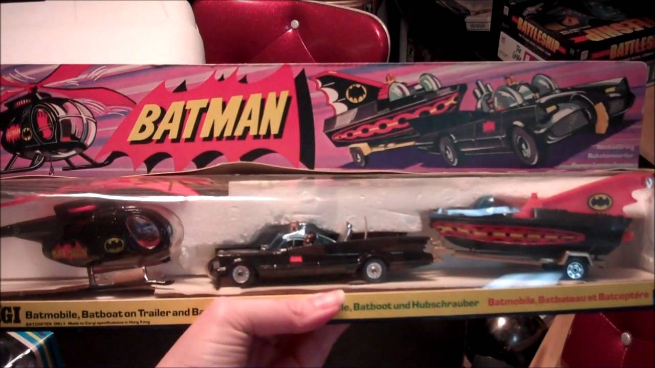 Corgi GS 40 Batman Triple Set circa 1970's - INVENTORY ITEMS - YouTube