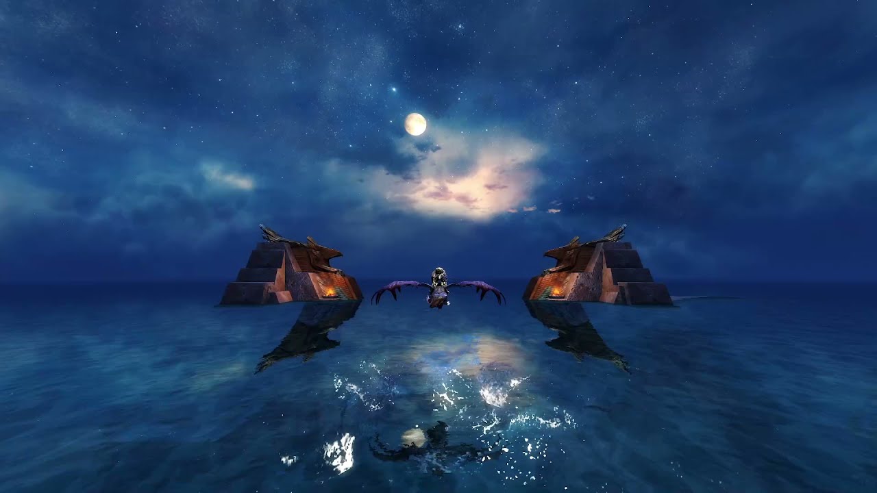 Flying Through Guild Wars 2 - Griffon Mount Showcase - YouTube