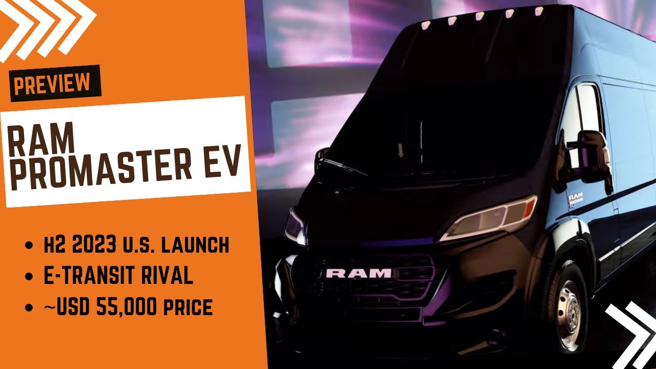 Ram ProMaster EV: Ram's first-ever electric vehicle! - YouTube