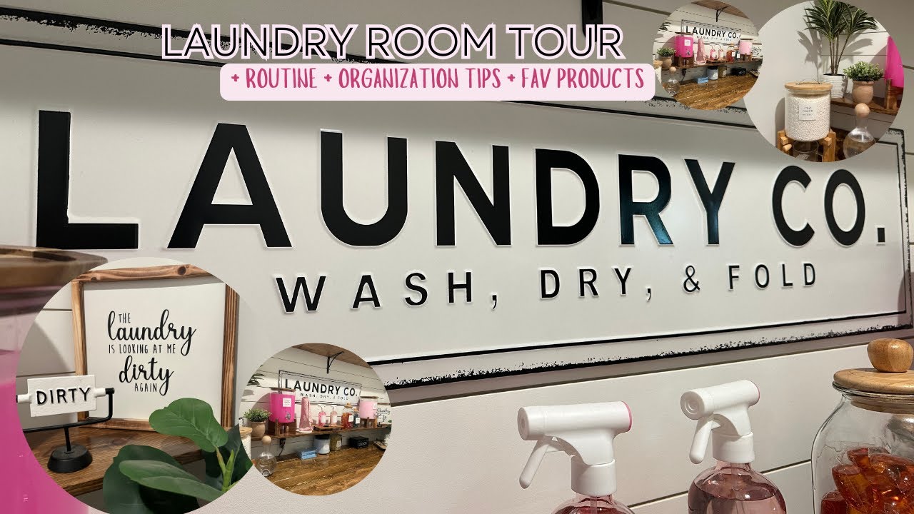 Ultimate Laundry Room Tour: How I Organize and Tackle Laundry Day - YouTube