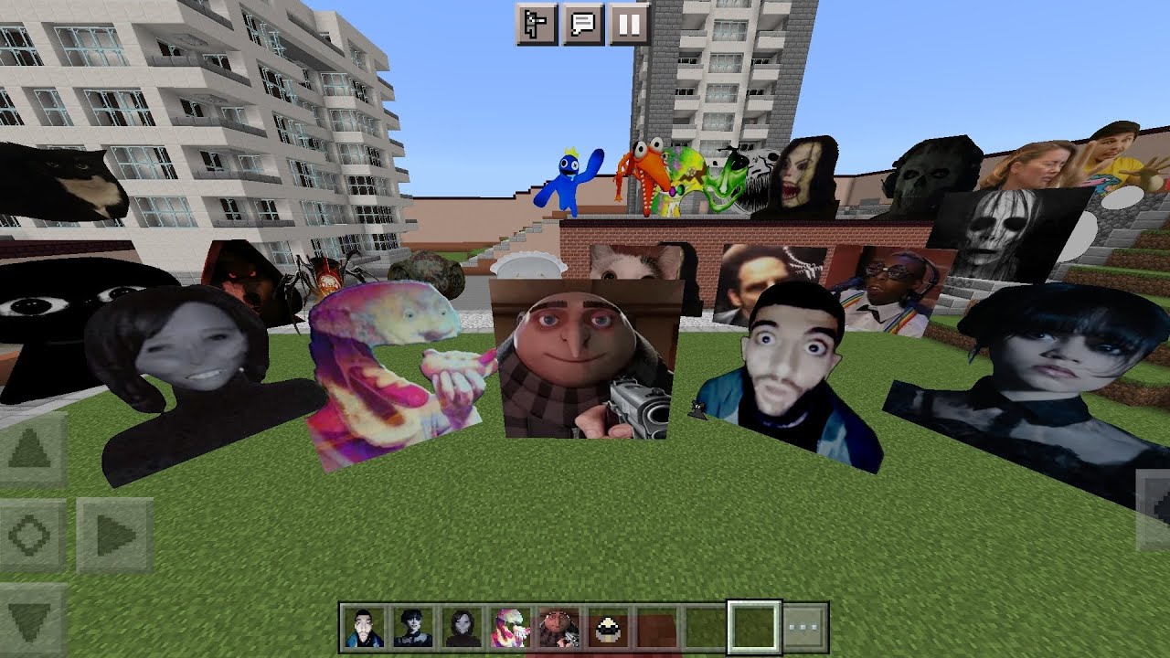 NEW Nextbots Added in Minecraft pe | Custom Nextbots v3 Addon - YouTube