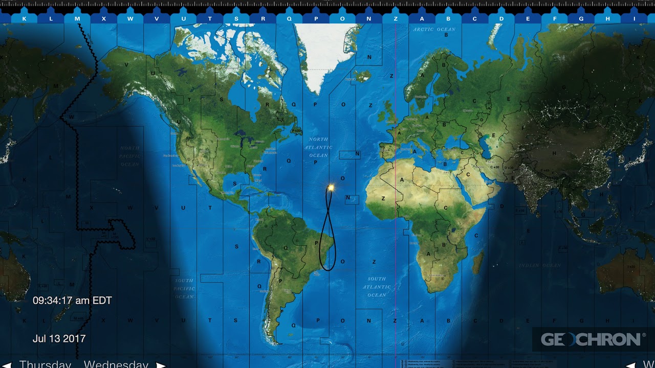 Geochron Full Screen High Speed 4K - YouTube
