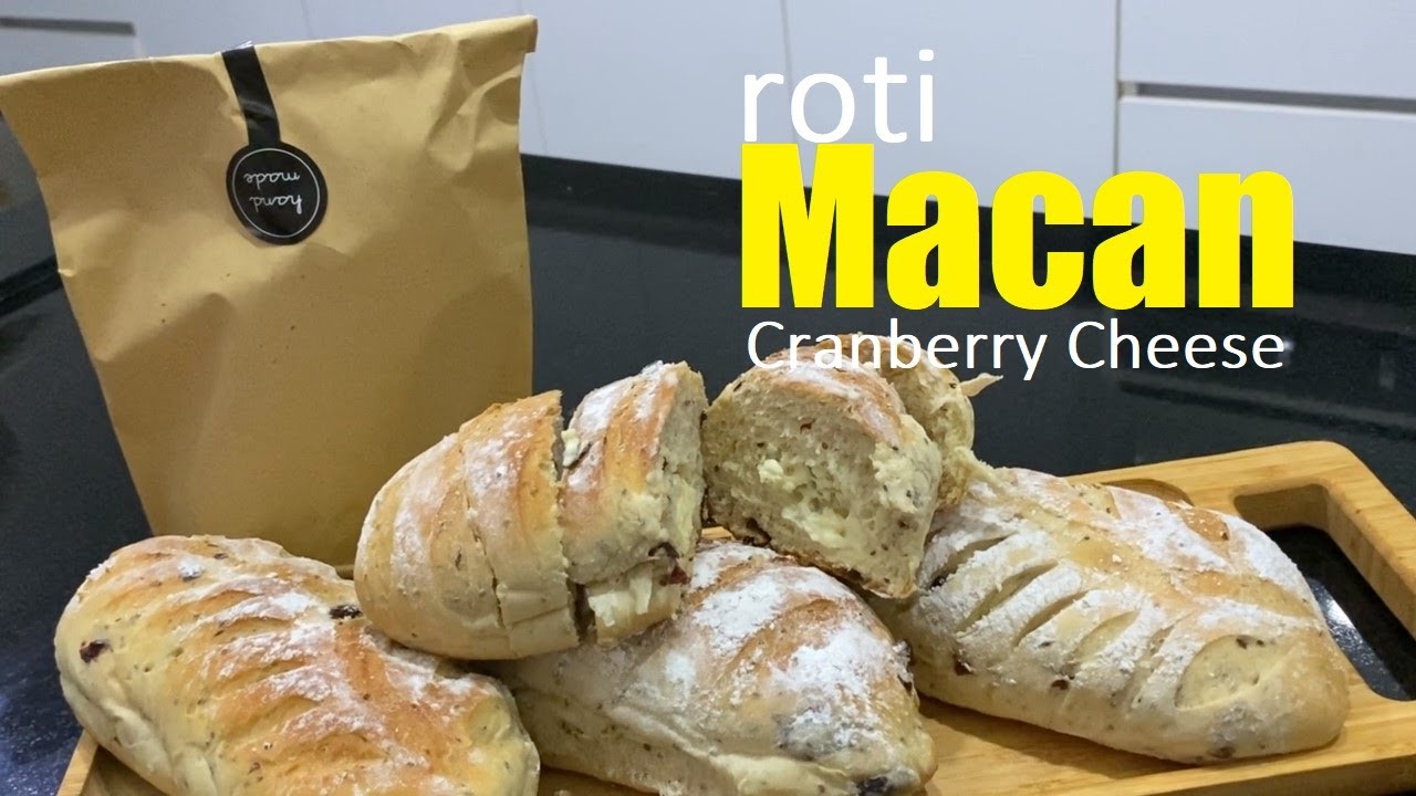 Resep Roti Macan yang Viral di Bandung, Cranberry Cheese Bread - YouTube