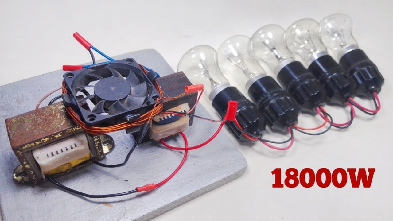 Turn 2 Transformer 220v Powerful Electric 18000W Electricity Generator ...