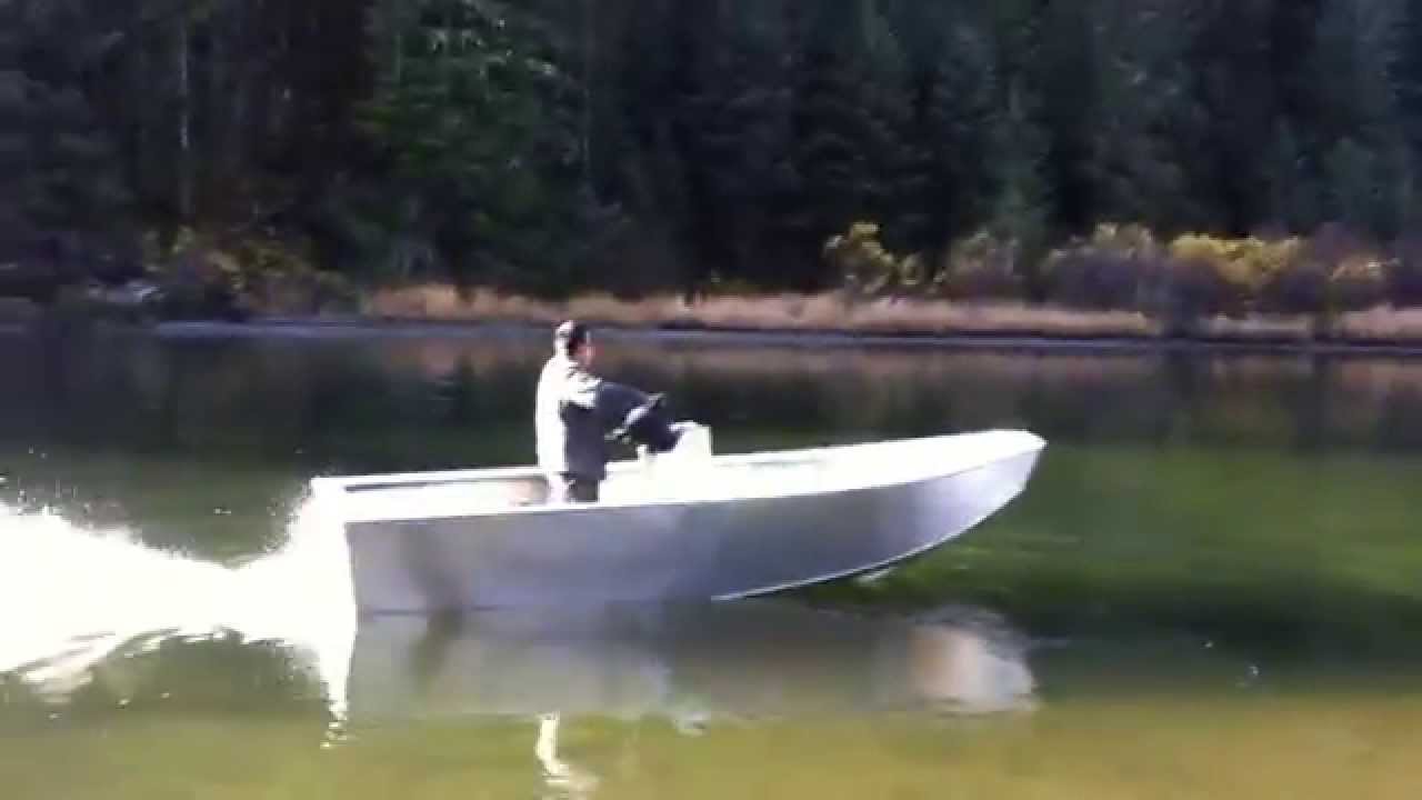 homemade jet boat cordova alaska part1 - YouTube