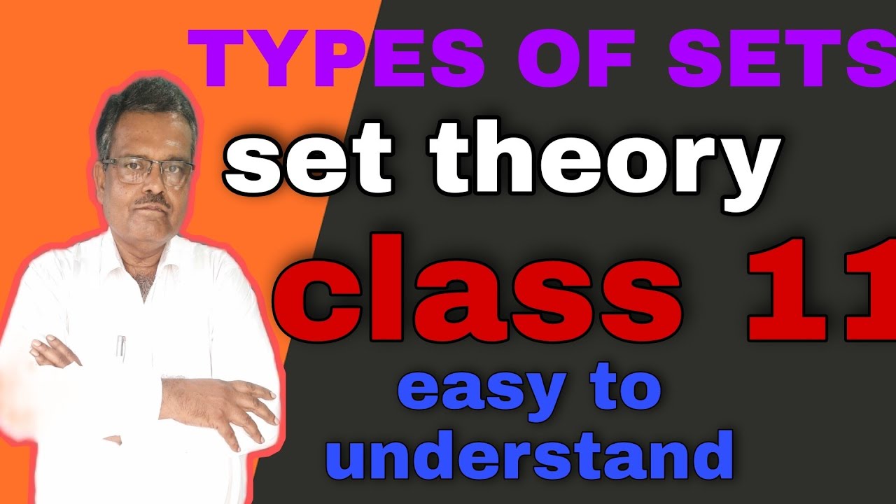 #TYPES OF SETS #Definition&examples of every type of sets # - YouTube