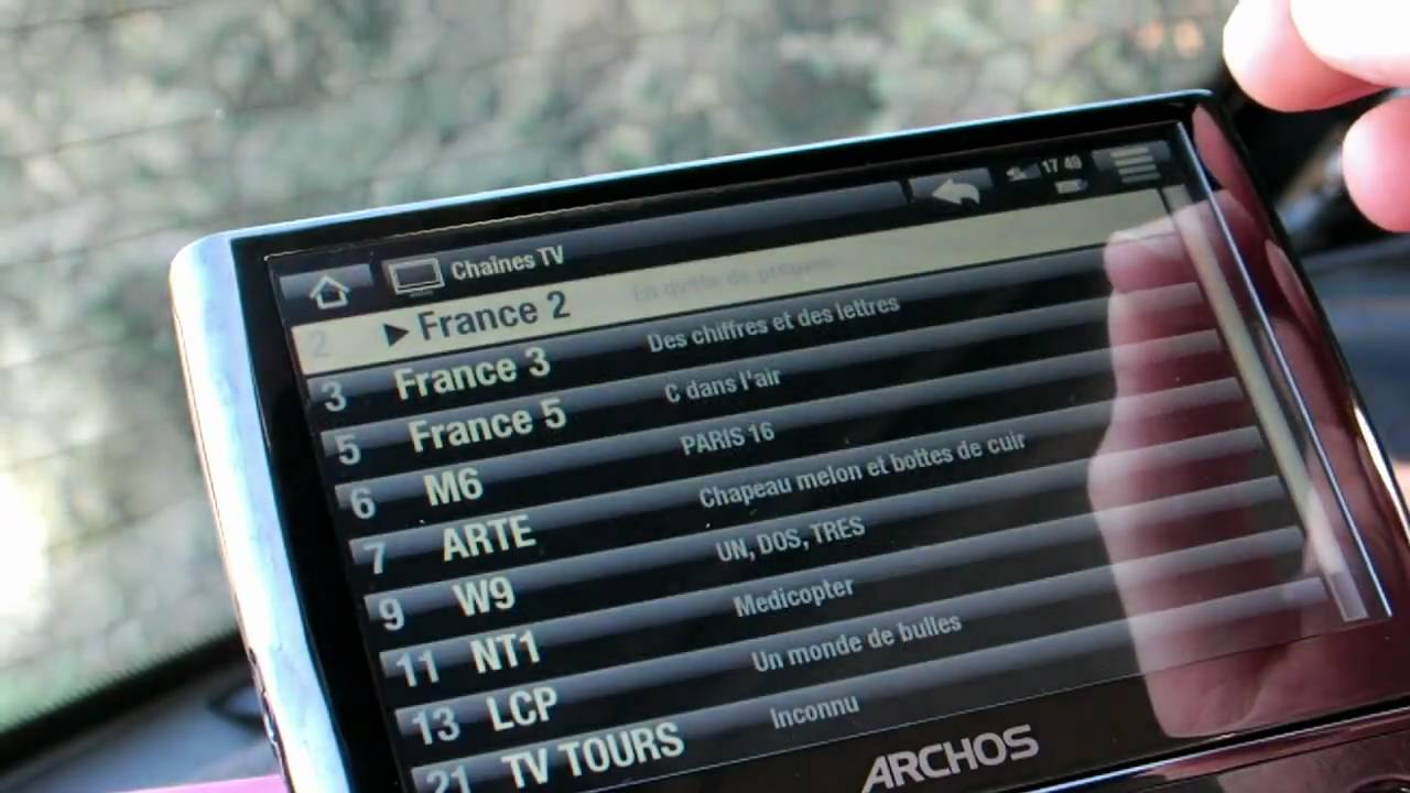 Review Archos TV Snap ON - YouTube