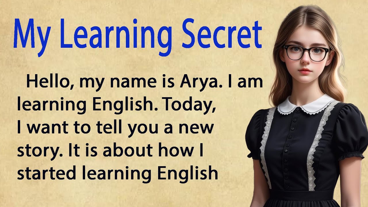 My Learning Secret - My English Journey - How I Learn English Every Day ...