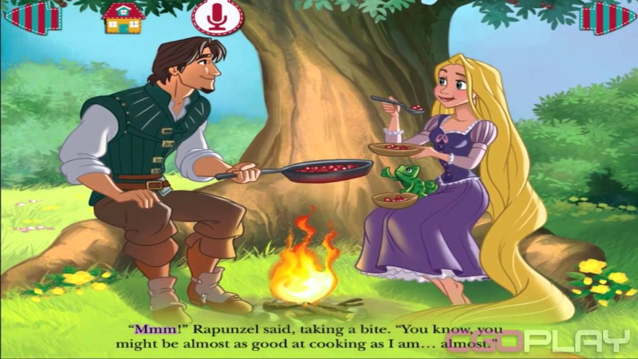 ♥ Disney Tangled Storybook Deluxe HD (Rapunzel's Challenge Bedtime ...