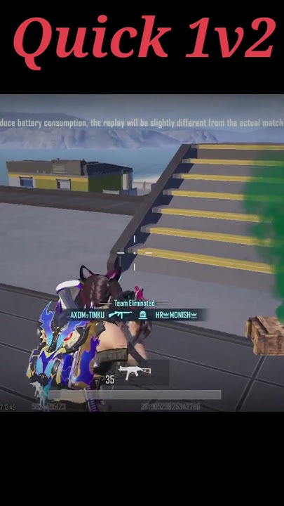 Heart-Pounding 1v2 Clutch Moment - YouTube