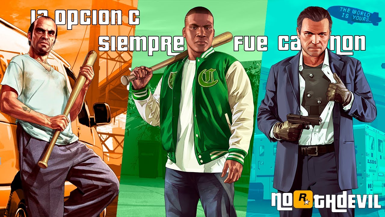 Por que el final C es el canon(GTA V)///NorthDevil - YouTube