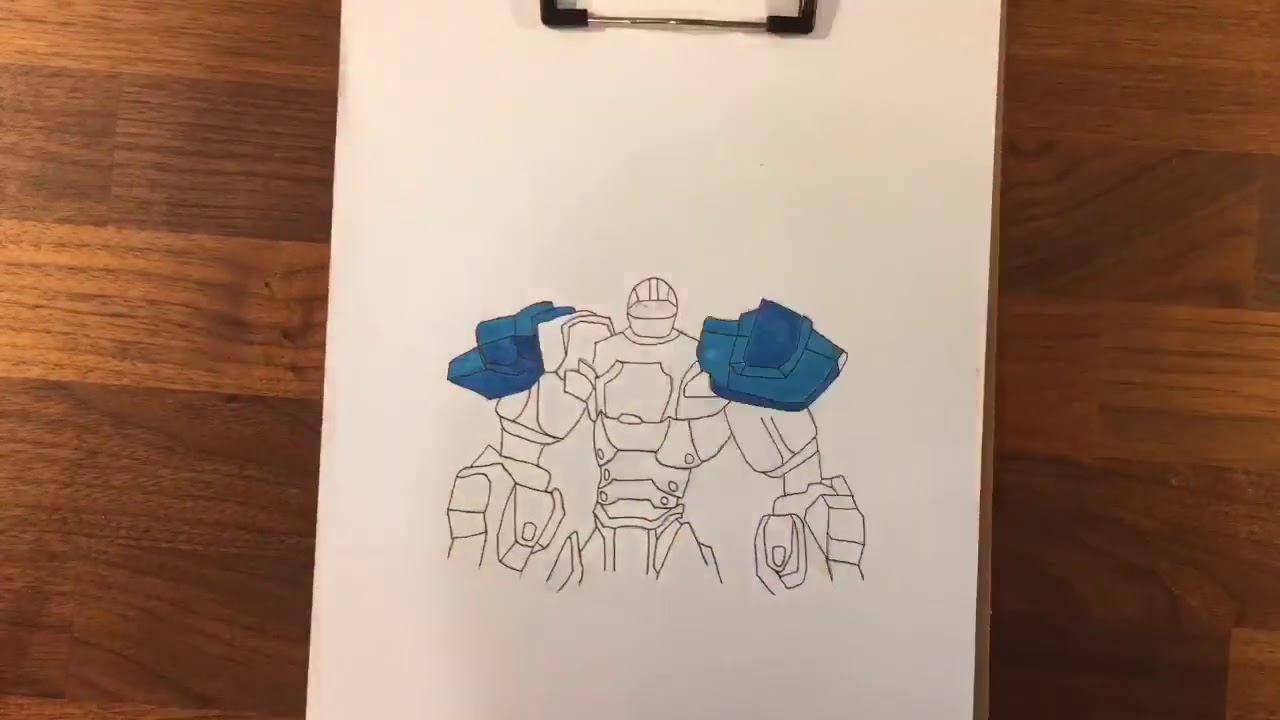 Drawing Cleatus from NFL - YouTube