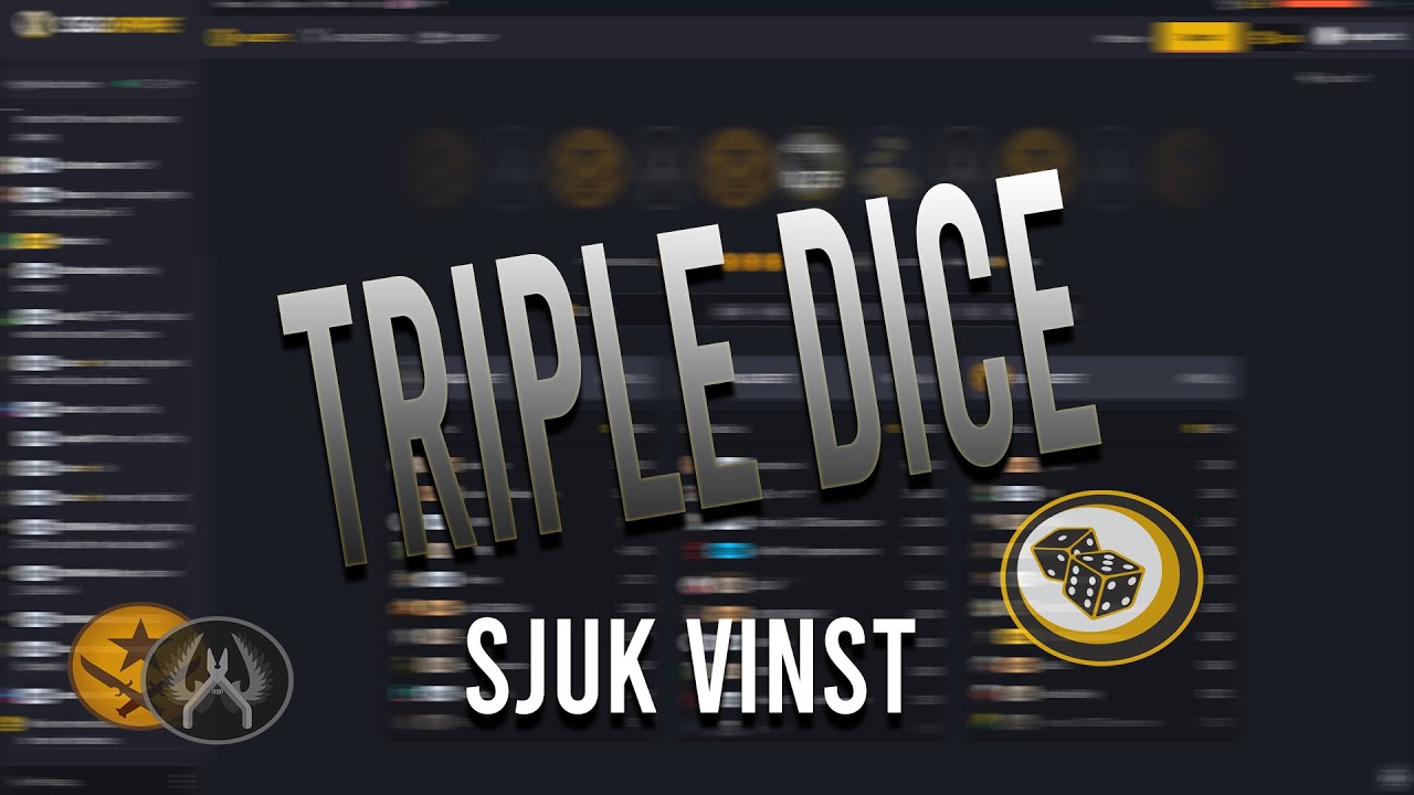CSGOEMPIRE 400$ START ''TRIPLE DICE?'' - YouTube