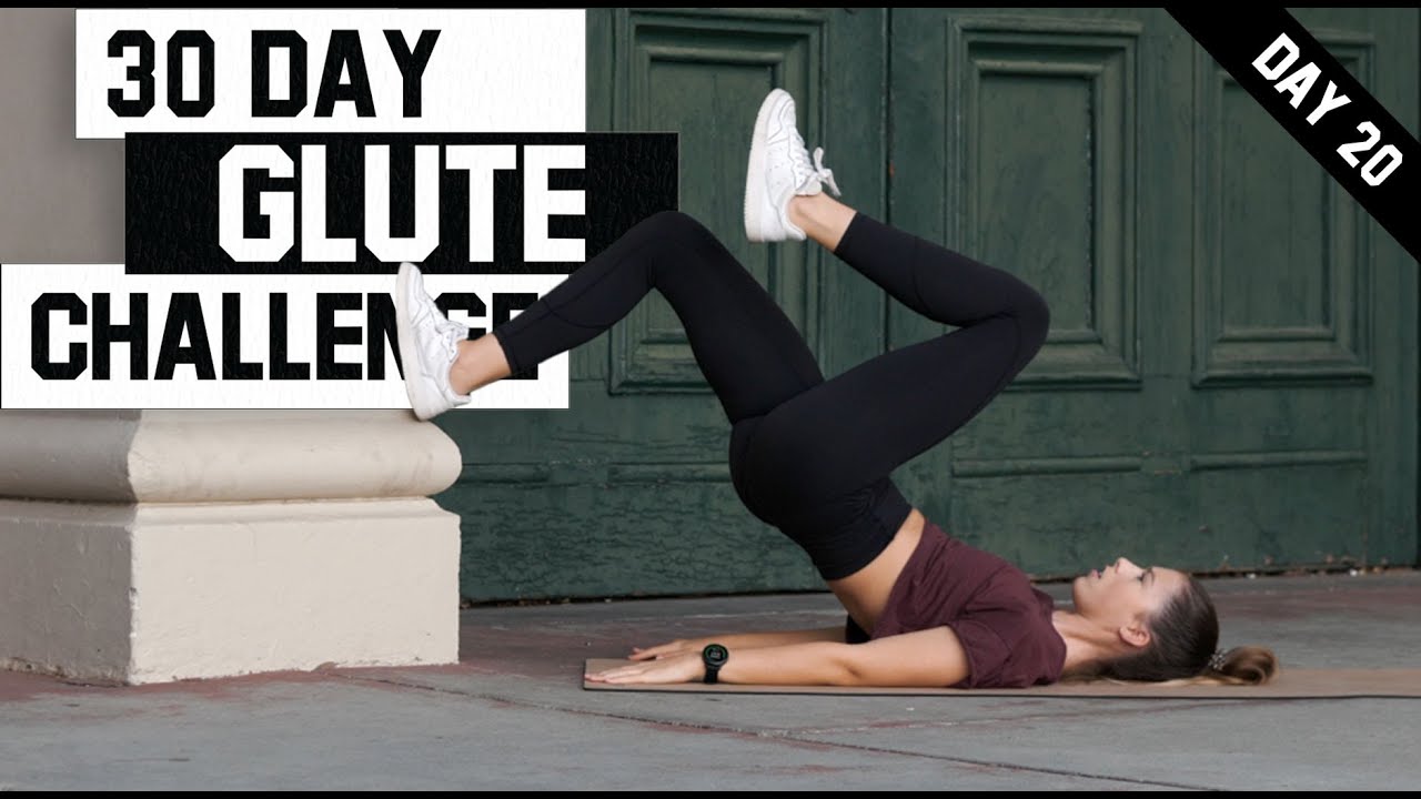 30 DAY GLUTE CHALLENGE // Day 20 - YouTube