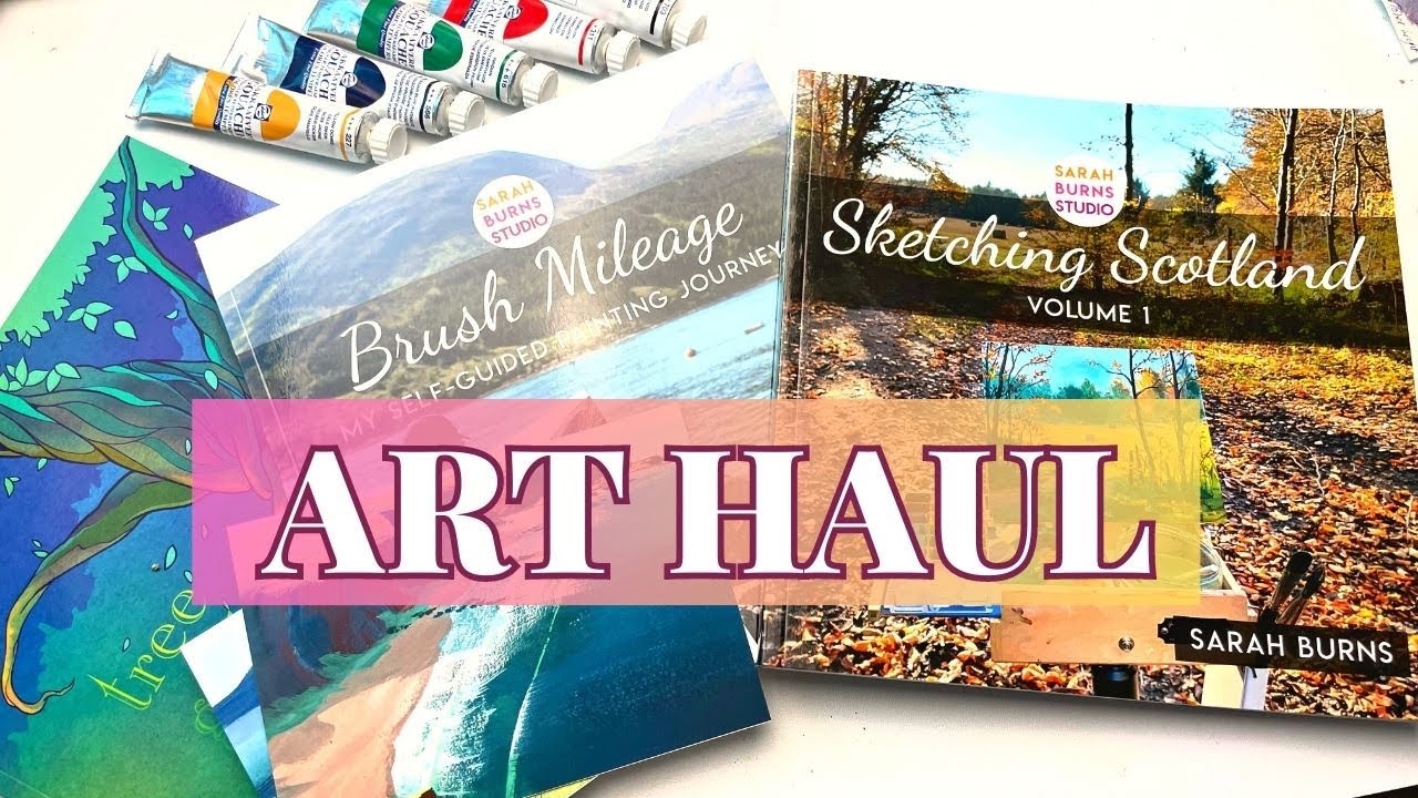 Sarah Burns Studio Happy Mail! - YouTube