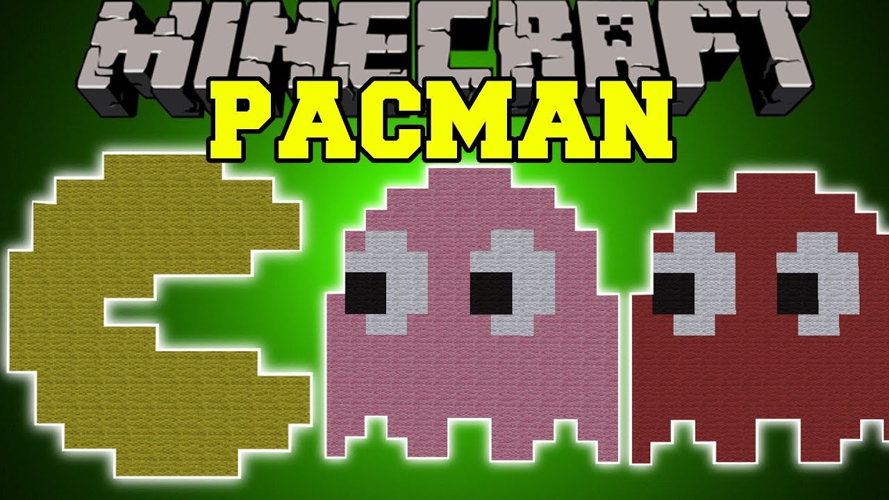 PacMan в MineCraft - YouTube
