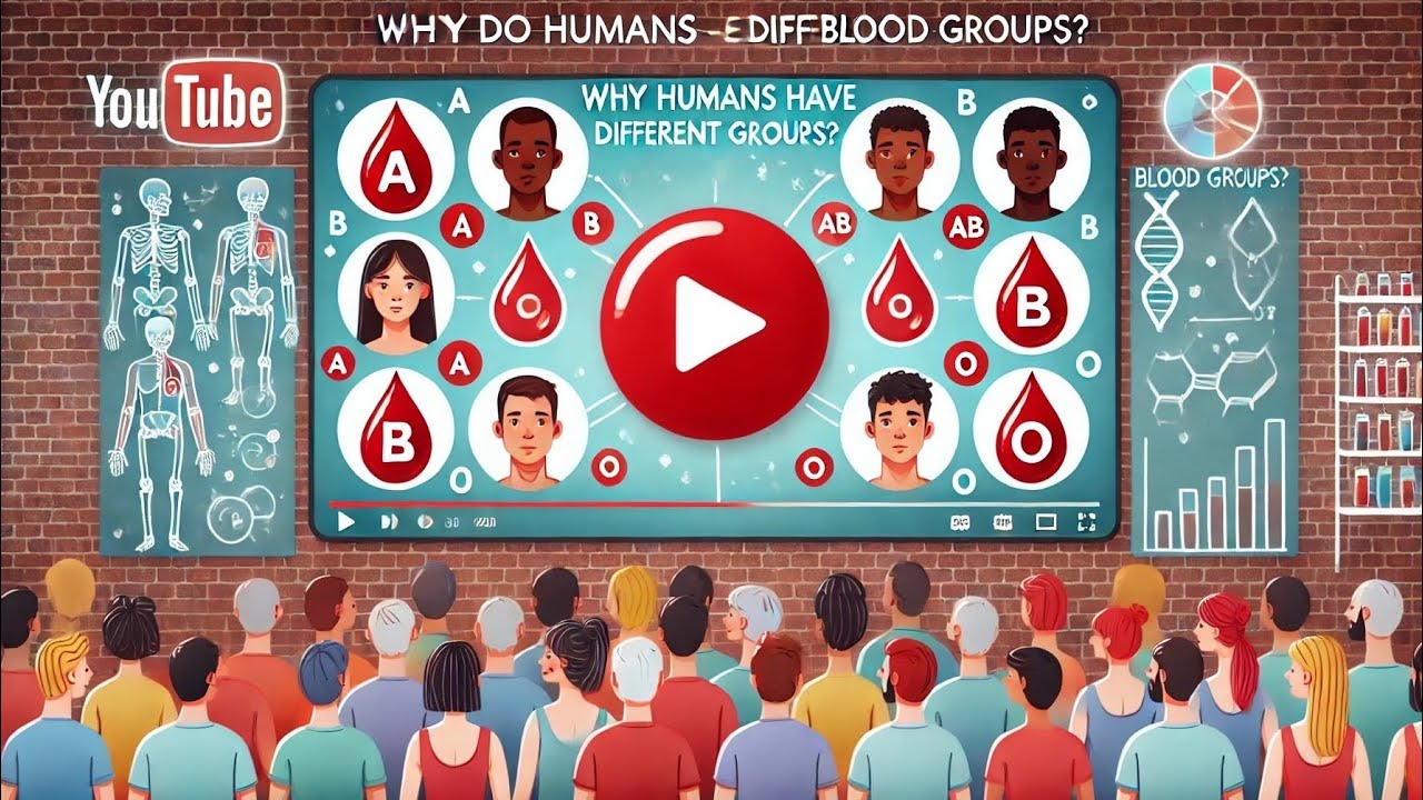 why do humans have different blood groups? - YouTube