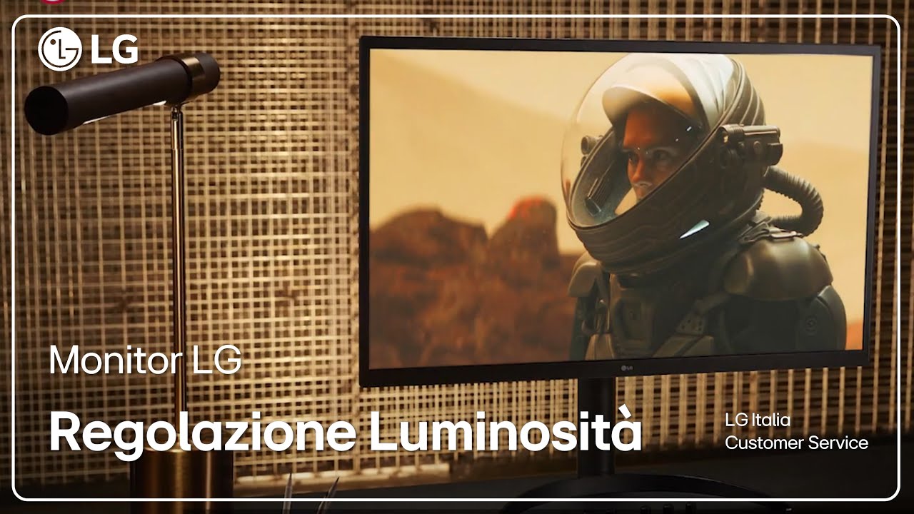 Monitor LG | Come regolare la luminosità dello schermo - YouTube