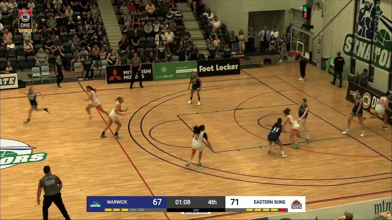 Natalie Burton Posts 10 points & 16 rebounds vs. Eastern Suns - YouTube