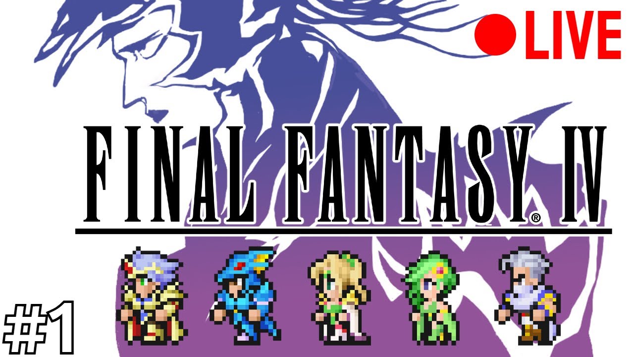 Playing EVERY FF Main Title for the First Time! | Final Fantasy IV [PR ...