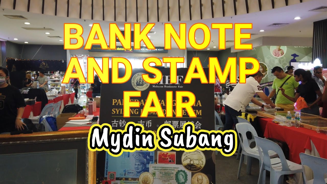PAMERAN WANG KERTAS DAN SYILING LAMA - mydin subang - YouTube