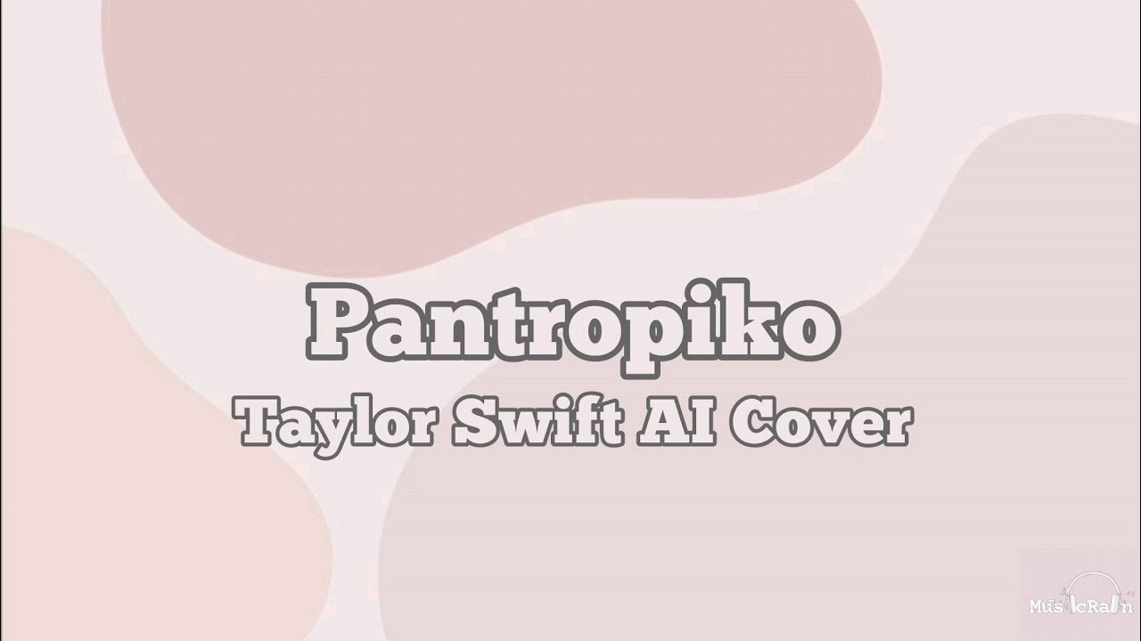 Bini - Pantropiko (AI Cover by Taylor Swift) - YouTube