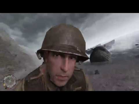 Call Of Duty 2 D-Day Mission GamePlay - YouTube