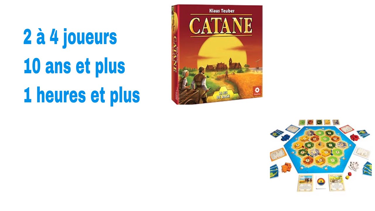 Colon de Catan ou Catan sur des versions plus récente. - YouTube