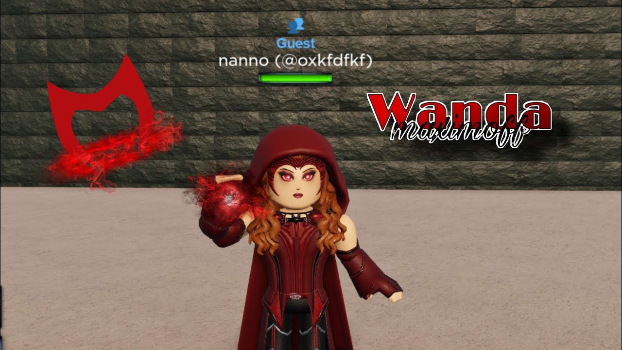 Roblox [UPDATE] Marvel: New Journey คัมเเบ็คมาเวลWanda ไลฟ์ขายขำไล่ตบคน ...