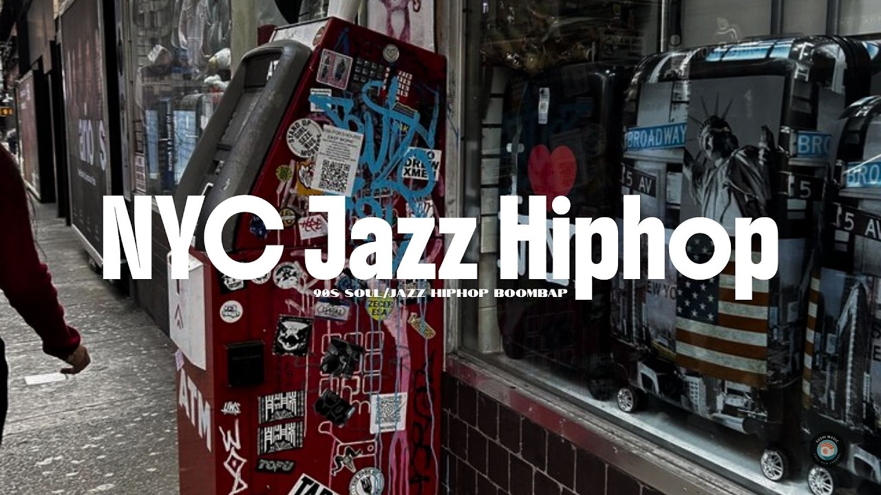 Street conrner in NYC | NYC JAZZ RAP | 90s Soul Hiphop playlist/ sleep ...