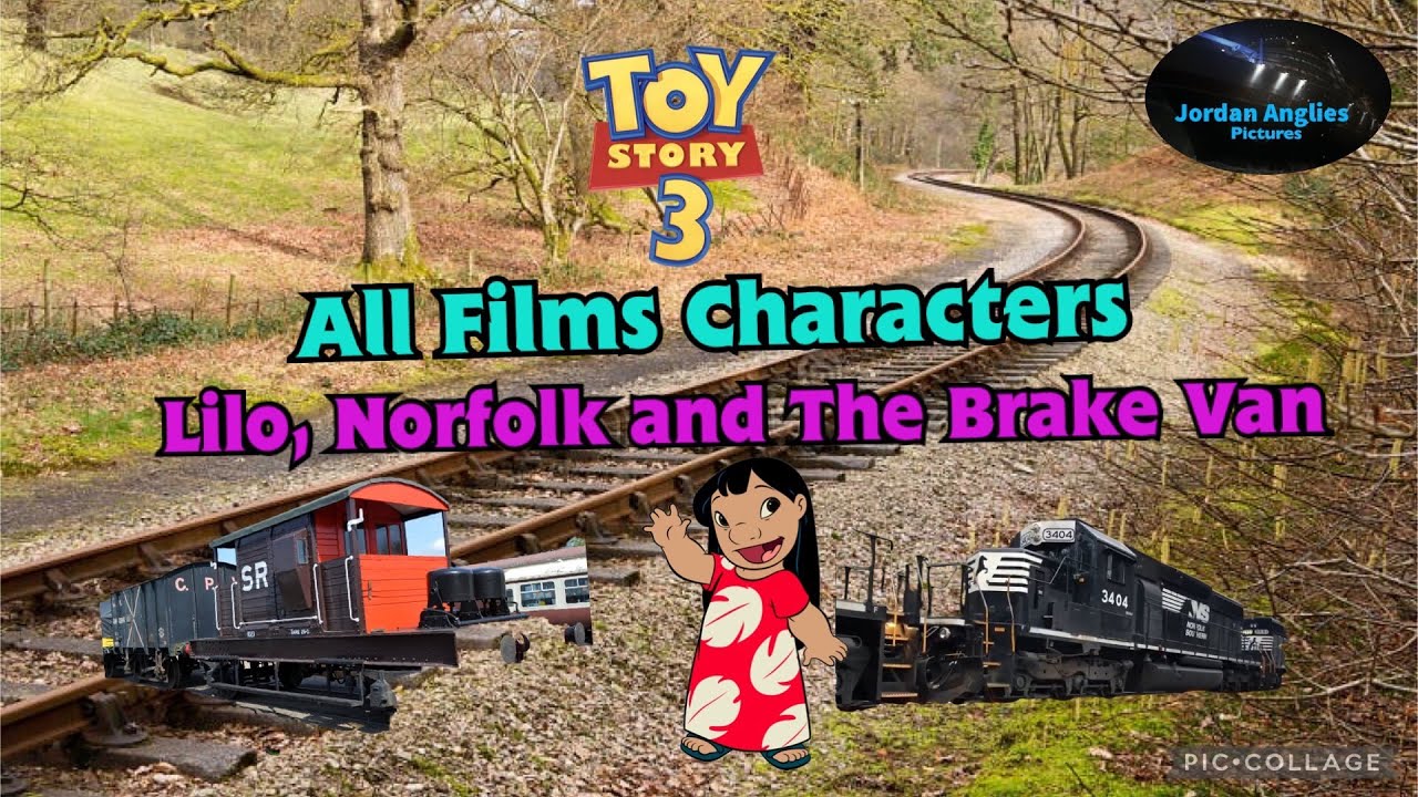 All Films Characters - Toy Story 3: Lilo, Norfolk and The Brake Van ...