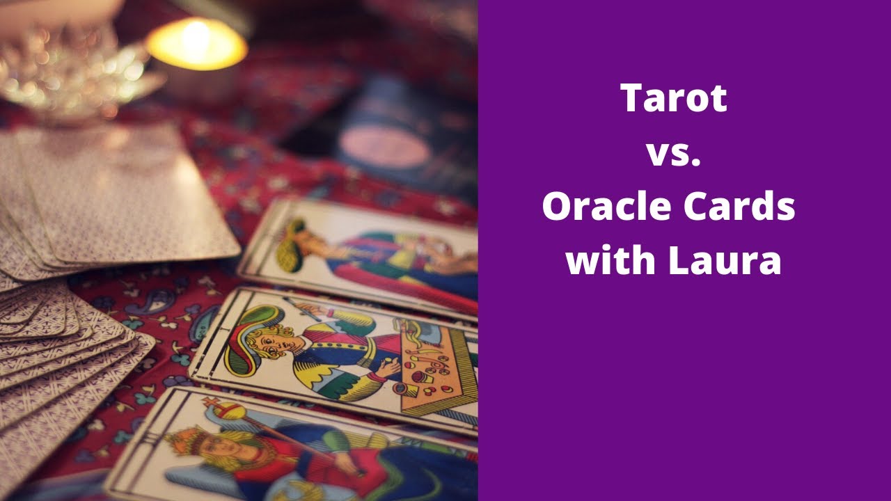 TAROT vs. ORACLE CARDS | How to use them - YouTube