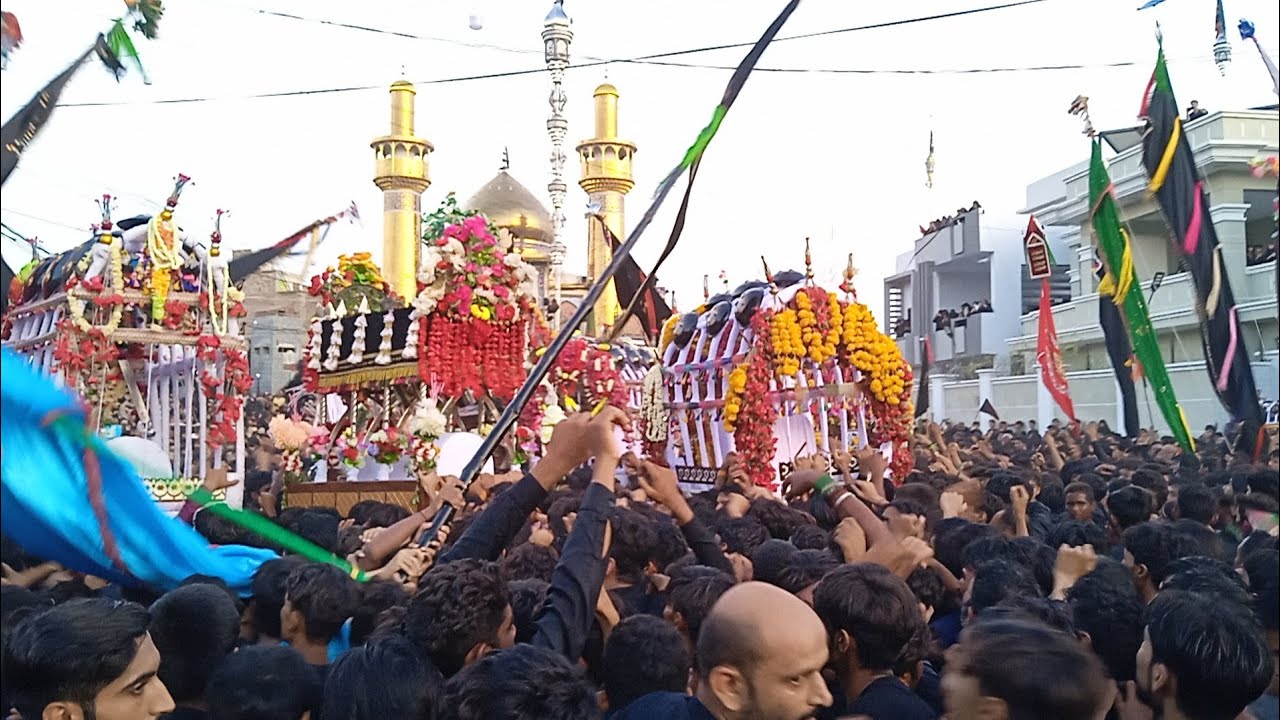 7th Muharam Matam Rohri karbala maidan 1445 | Abbas as | Rohri Karbala ...