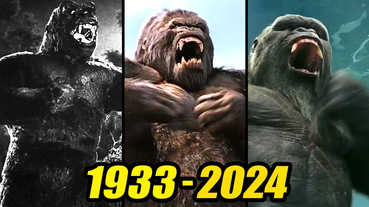 Evolution of KONG chest beating | 1933-2024 - YouTube