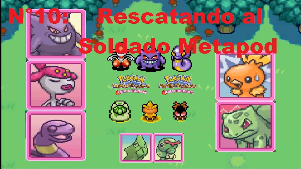 Pokémon Mundo Misterioso: Equipo Rescate Rojo. ¡4ta Misión!: Bosque ...