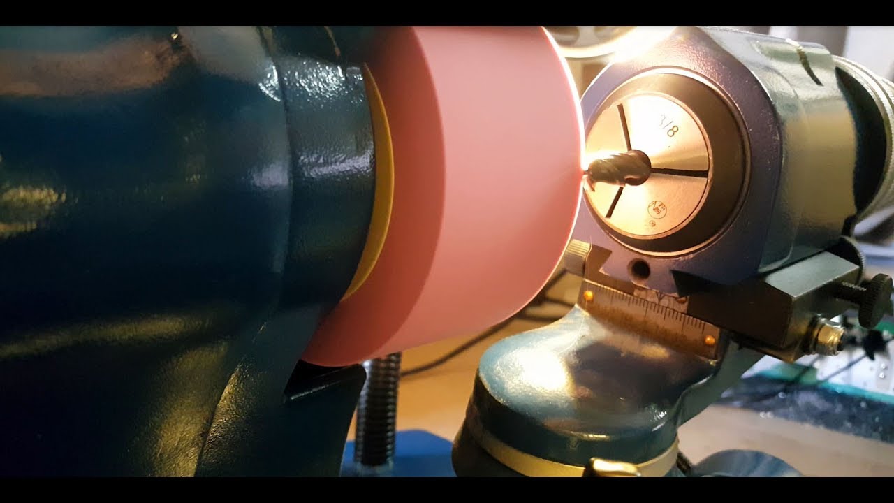 Universal Tool Cutter Grinder AKA D Bit Grinder - YouTube