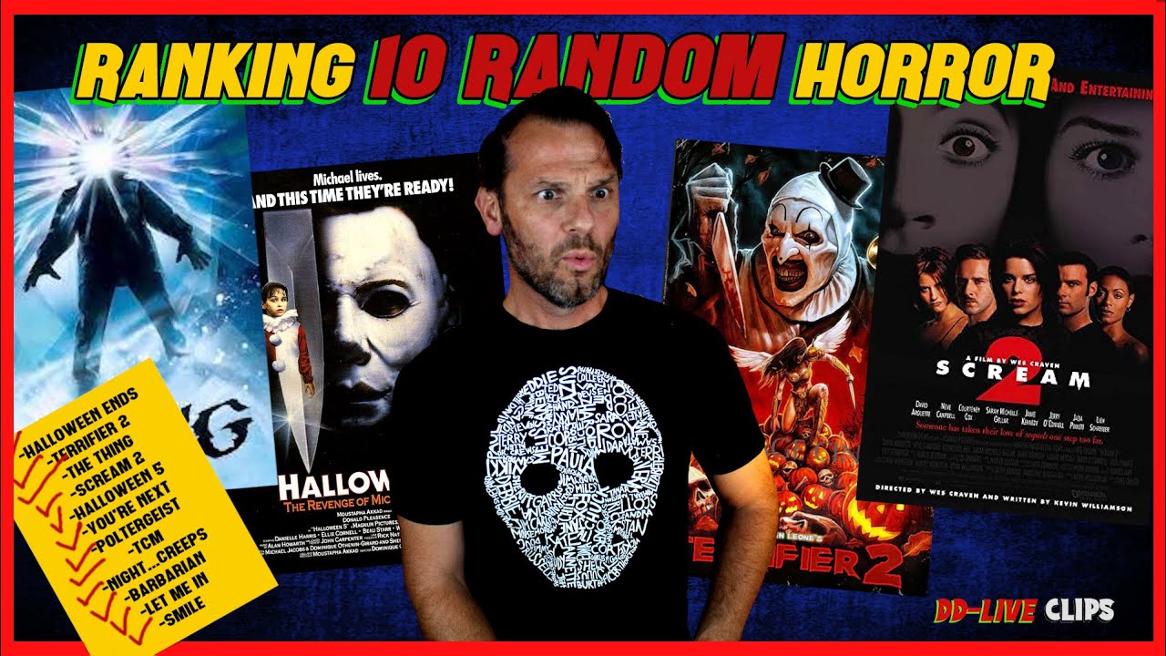 Ranking 10 RANDOM Horror Movies...That YOU Picked! (With NO Warning ...