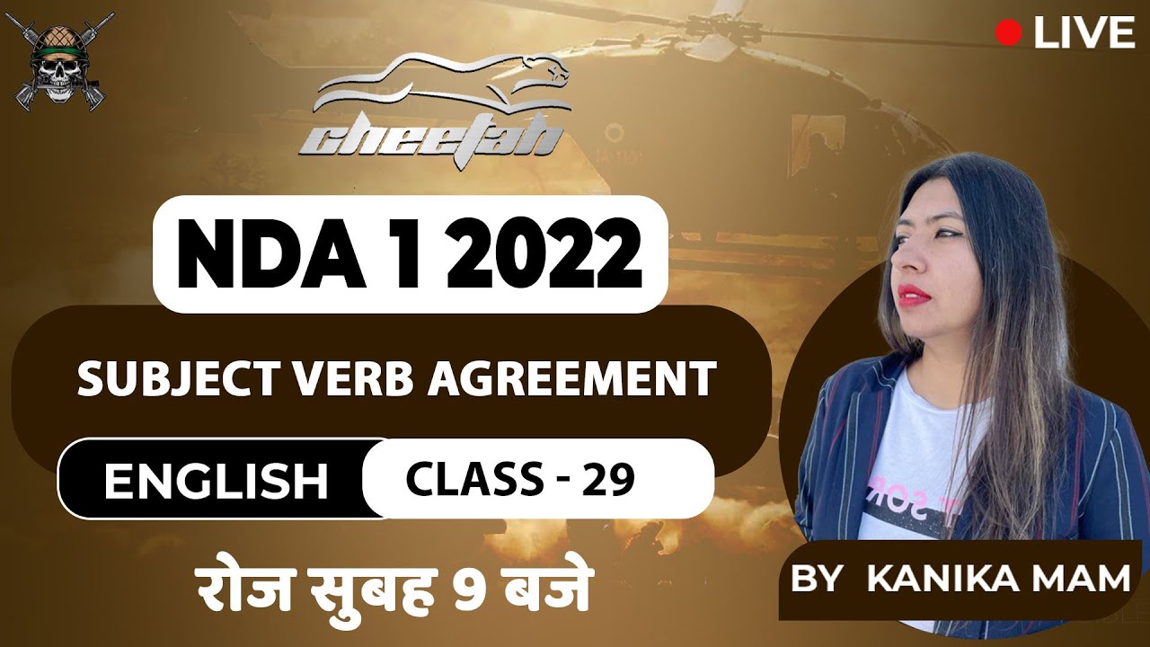 NDA 1 2022 English Full Course | Best NDA Online Coaching - Cheetah ...